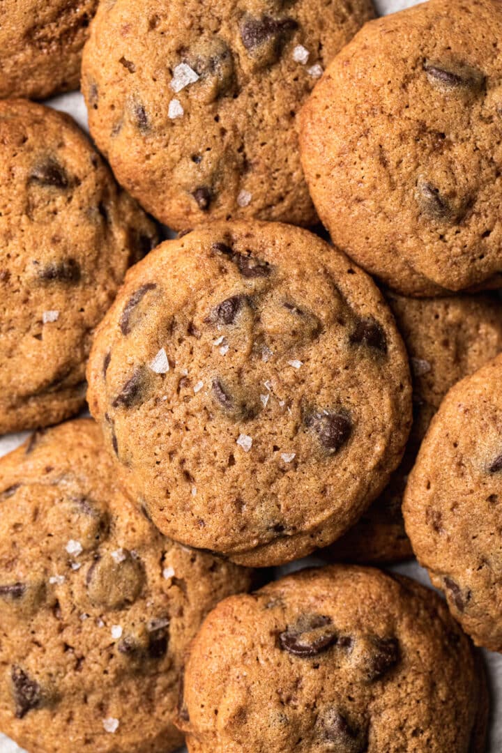 Spelt Chocolate Chip Cookies - Our Nourishing Table
