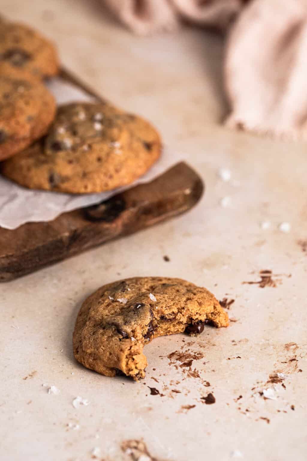 Spelt Chocolate Chip Cookies - Our Nourishing Table