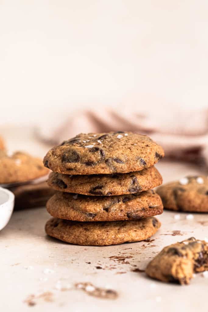 Spelt Chocolate Chip Cookies - Our Nourishing Table