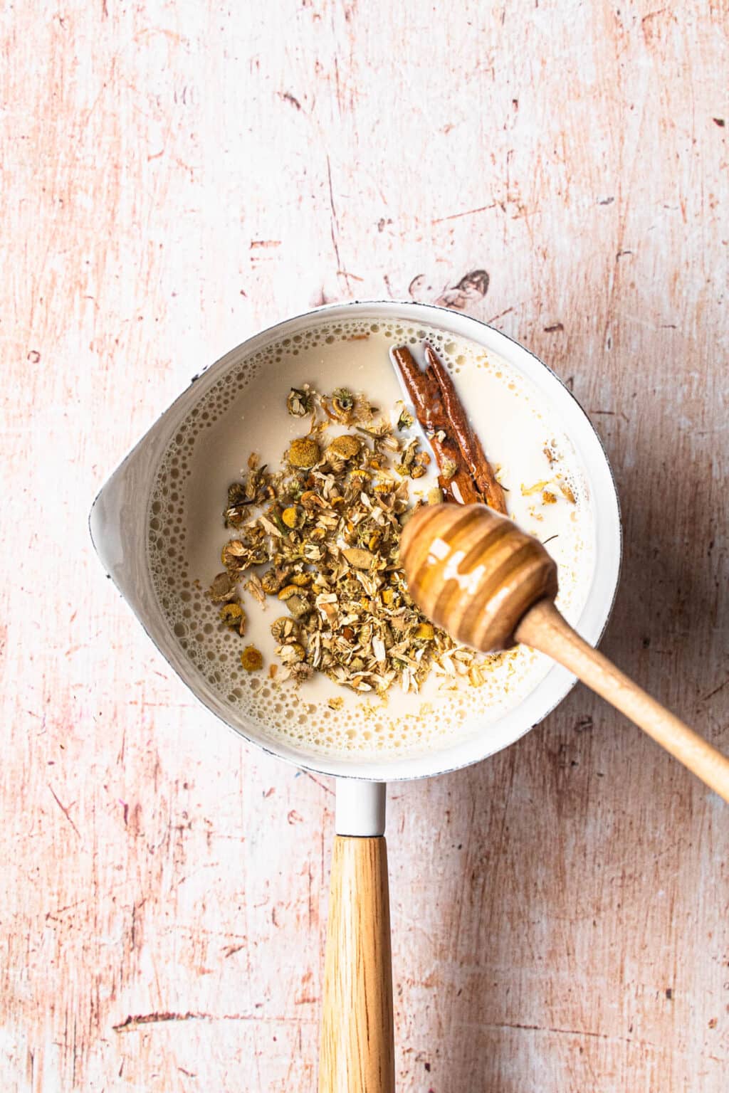 Chamomile Milk Tea Latte - Dairy Free - Our Nourishing Table