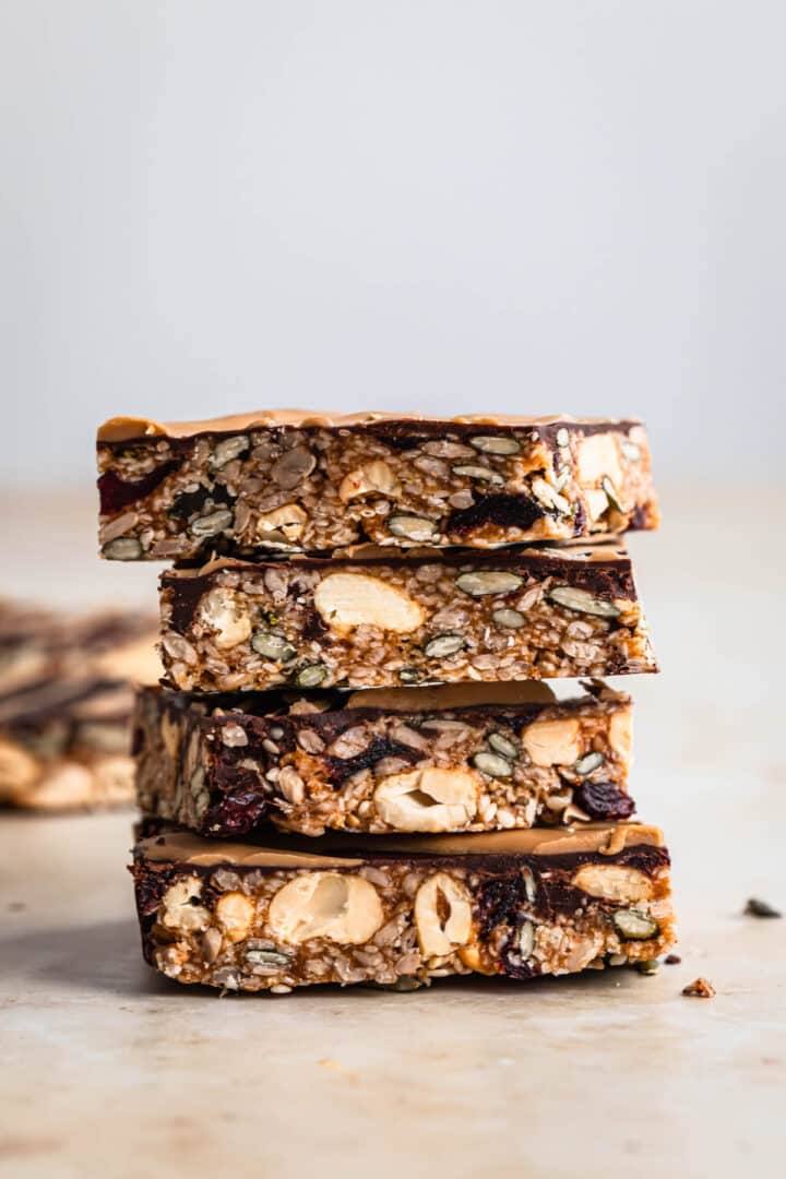 No Bake Choc Chip Oat Energy Balls - Our Nourishing Table