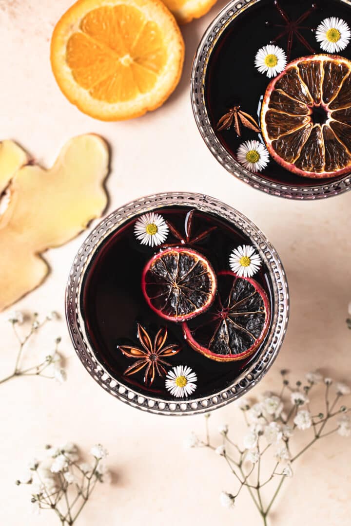 Ginger Mulled Wine - Our Nourishing Table