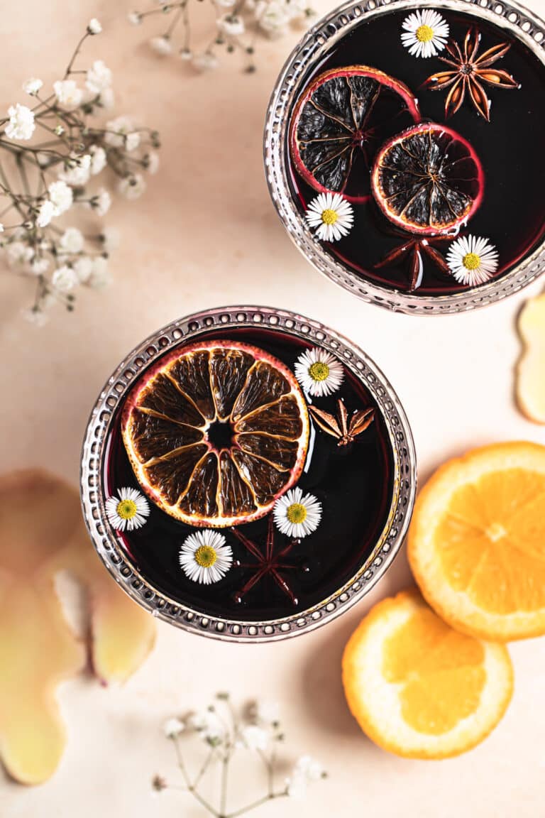 Ginger Mulled Wine - Our Nourishing Table