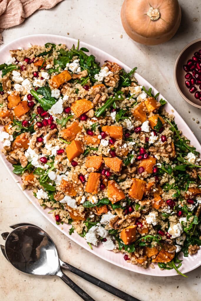 Butternut Squash Quinoa Salad Recipe - Our Nourishing Table