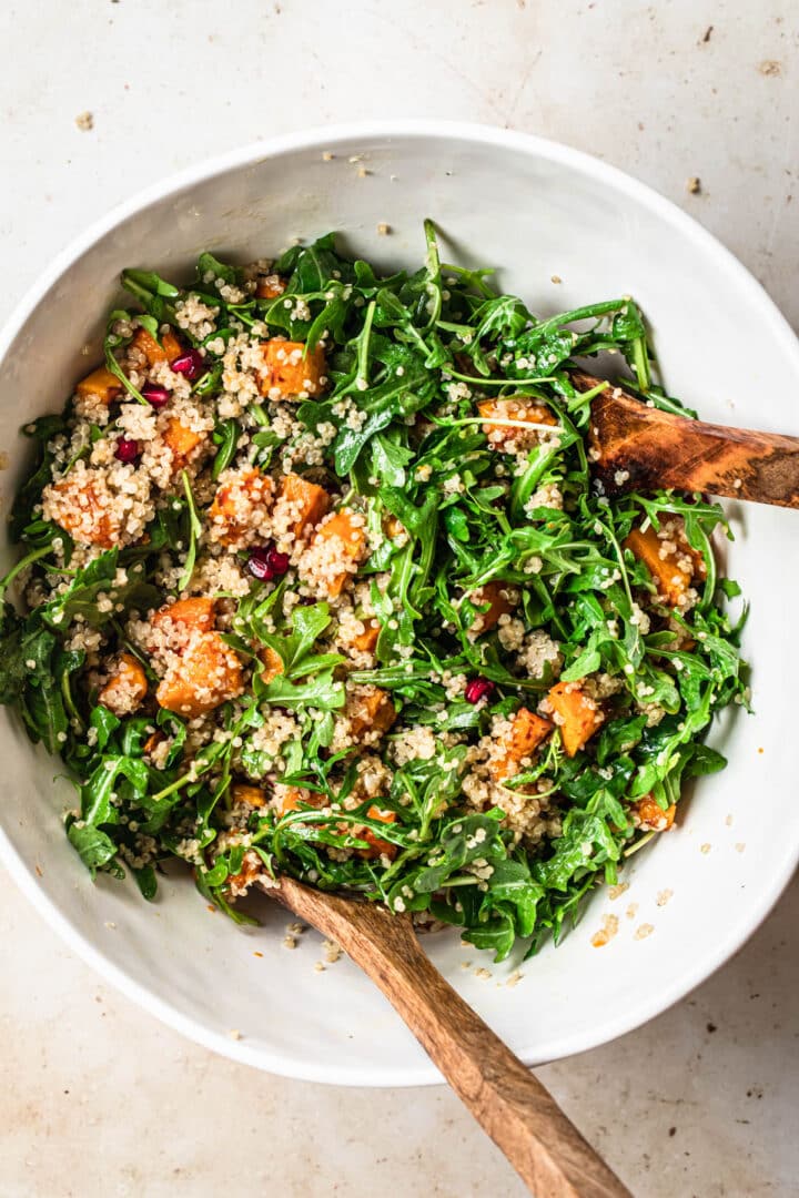 Butternut Squash Quinoa Salad Recipe - Our Nourishing Table