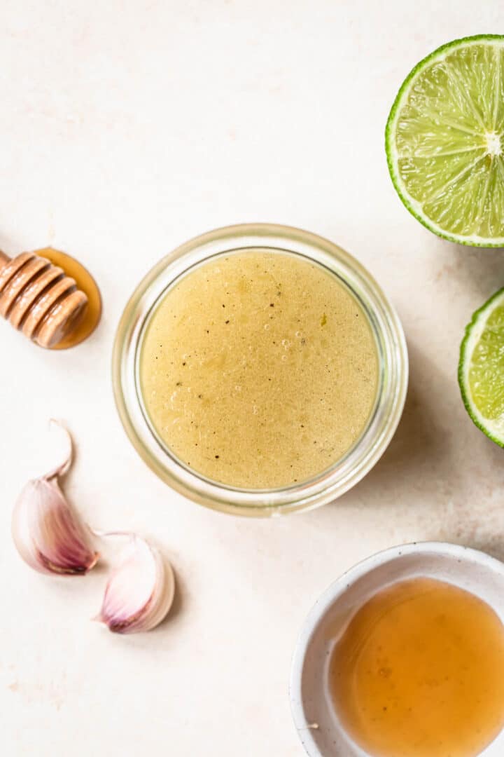 The Best Honey Lime Dressing - Our Nourishing Table