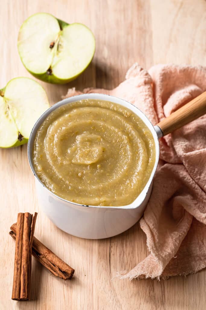 Homemade Applesauce No Sugar - Our Nourishing Table