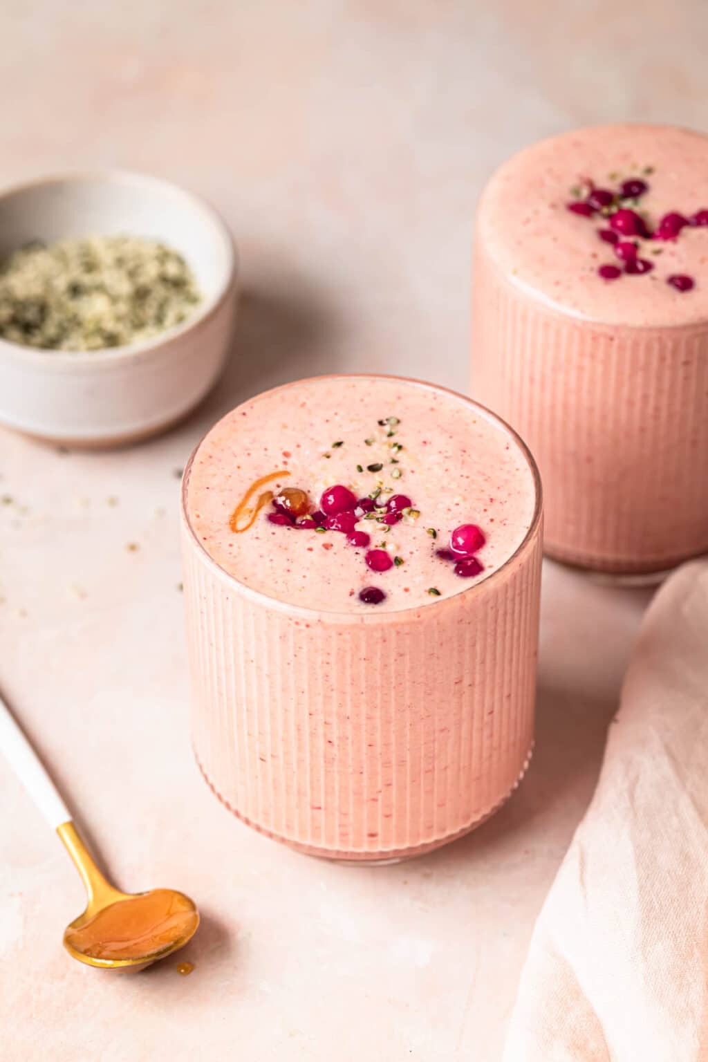 Fresh Cranberry Smoothie Recipe - Our Nourishing Table