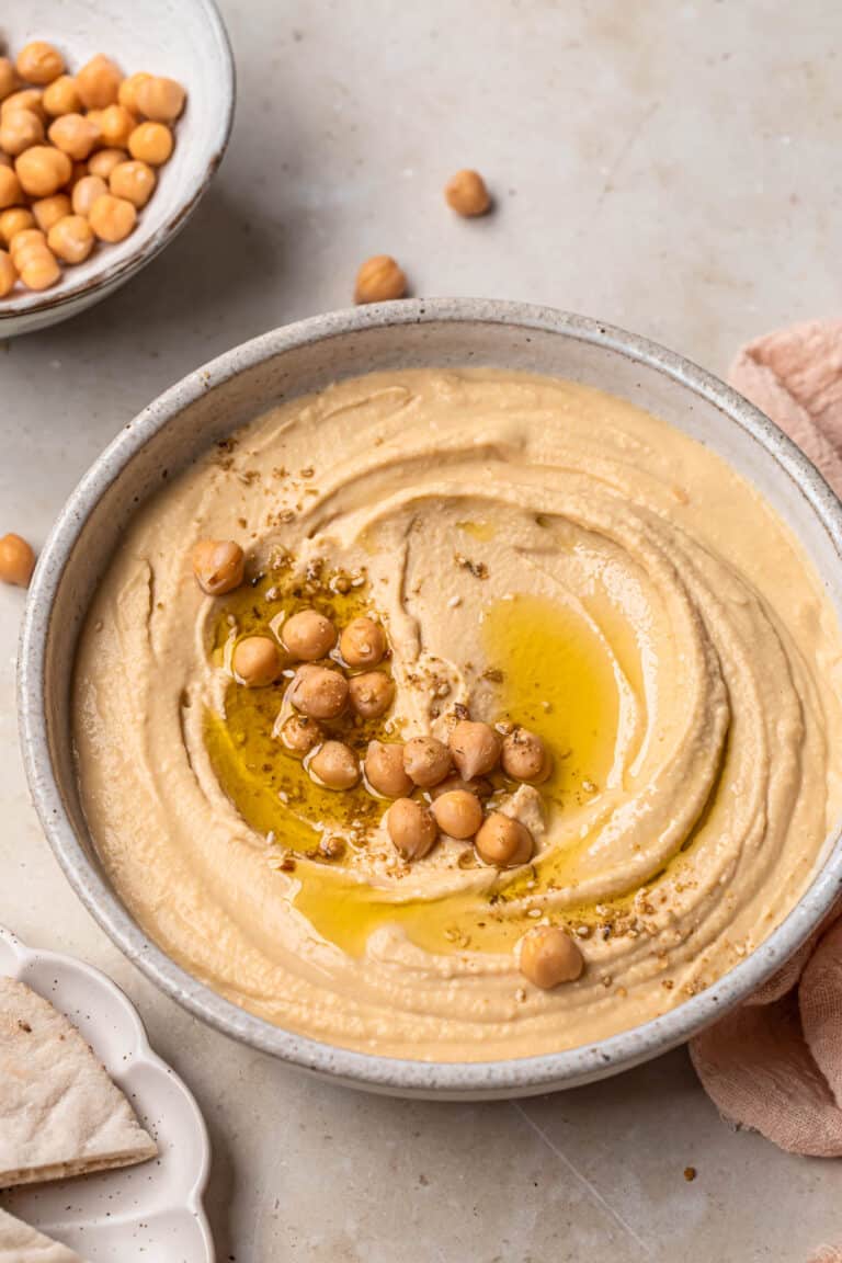 How to Make Smooth Hummus - Our Nourishing Table