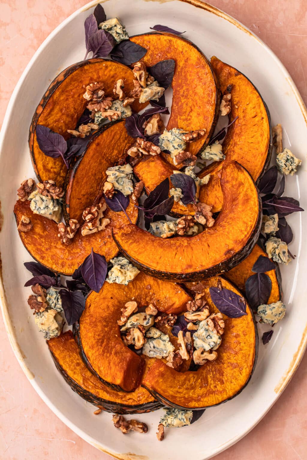 Maple Roasted Pumpkin with Walnuts - Our Nourishing Table