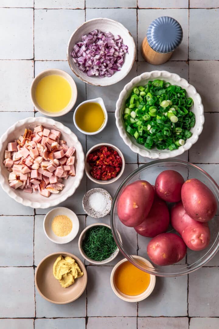 Roasted Red Skinned Potato Salad - Our Nourishing Table