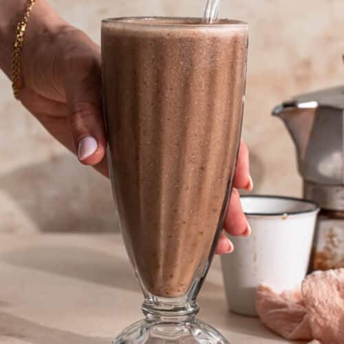 The Best Espresso Smoothie - Our Nourishing Table