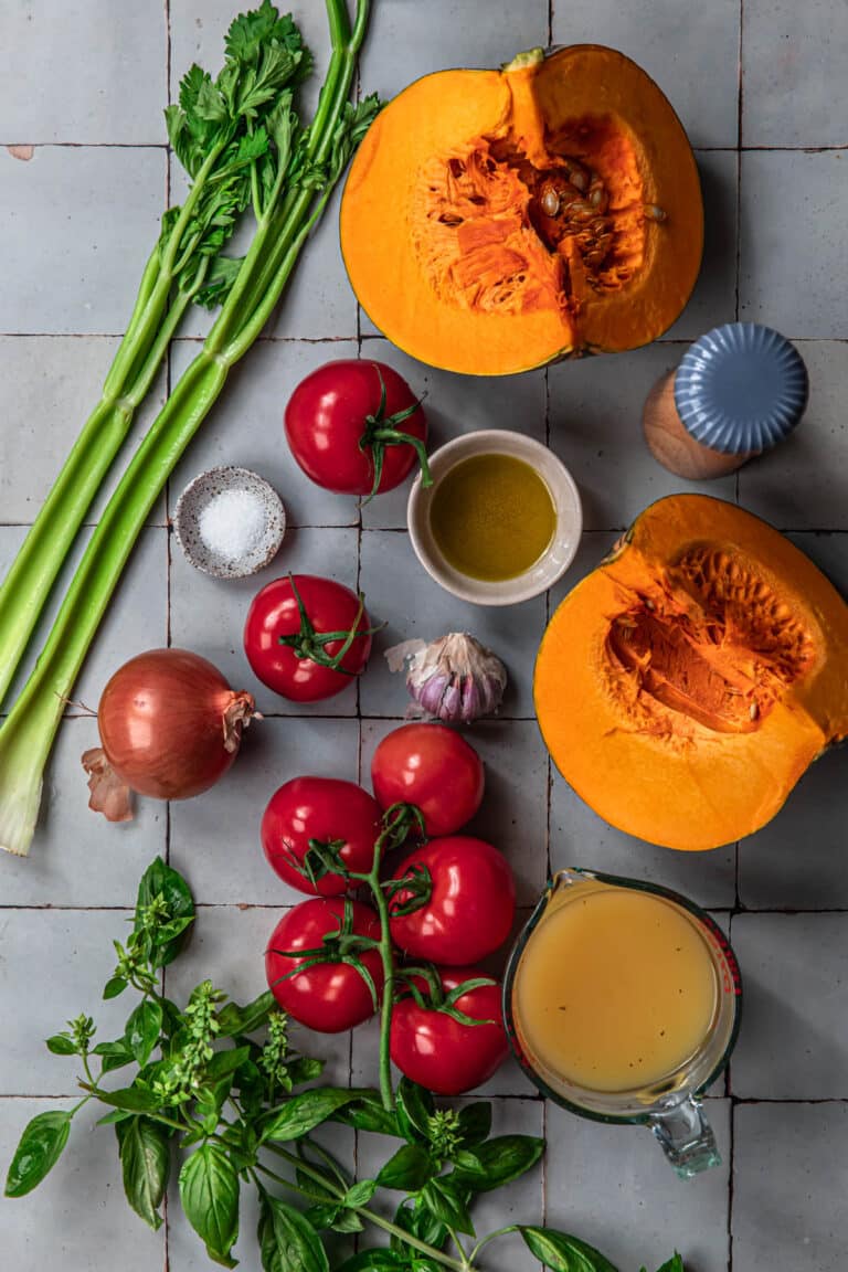 Roasted Pumpkin Tomato Soup - Our Nourishing Table