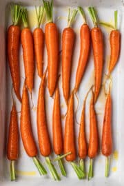 Maple Roasted Dutch Carrots - Our Nourishing Table