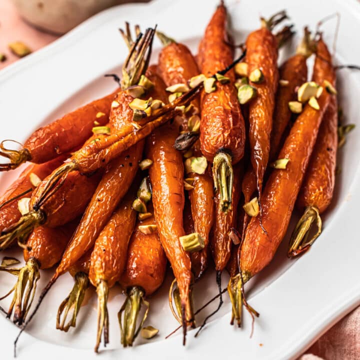 Maple Roasted Dutch Carrots - Our Nourishing Table