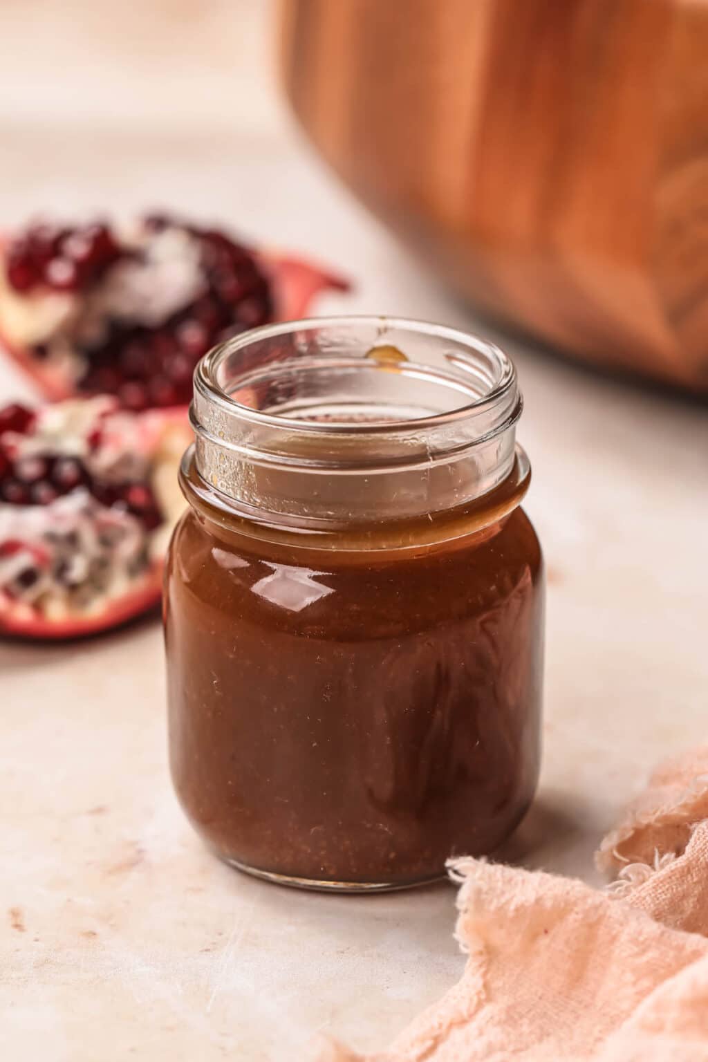 Quick & Easy Pomegranate Molasses Dressing - Our Nourishing Table