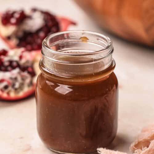 Quick & Easy Pomegranate Molasses Dressing - Our Nourishing Table