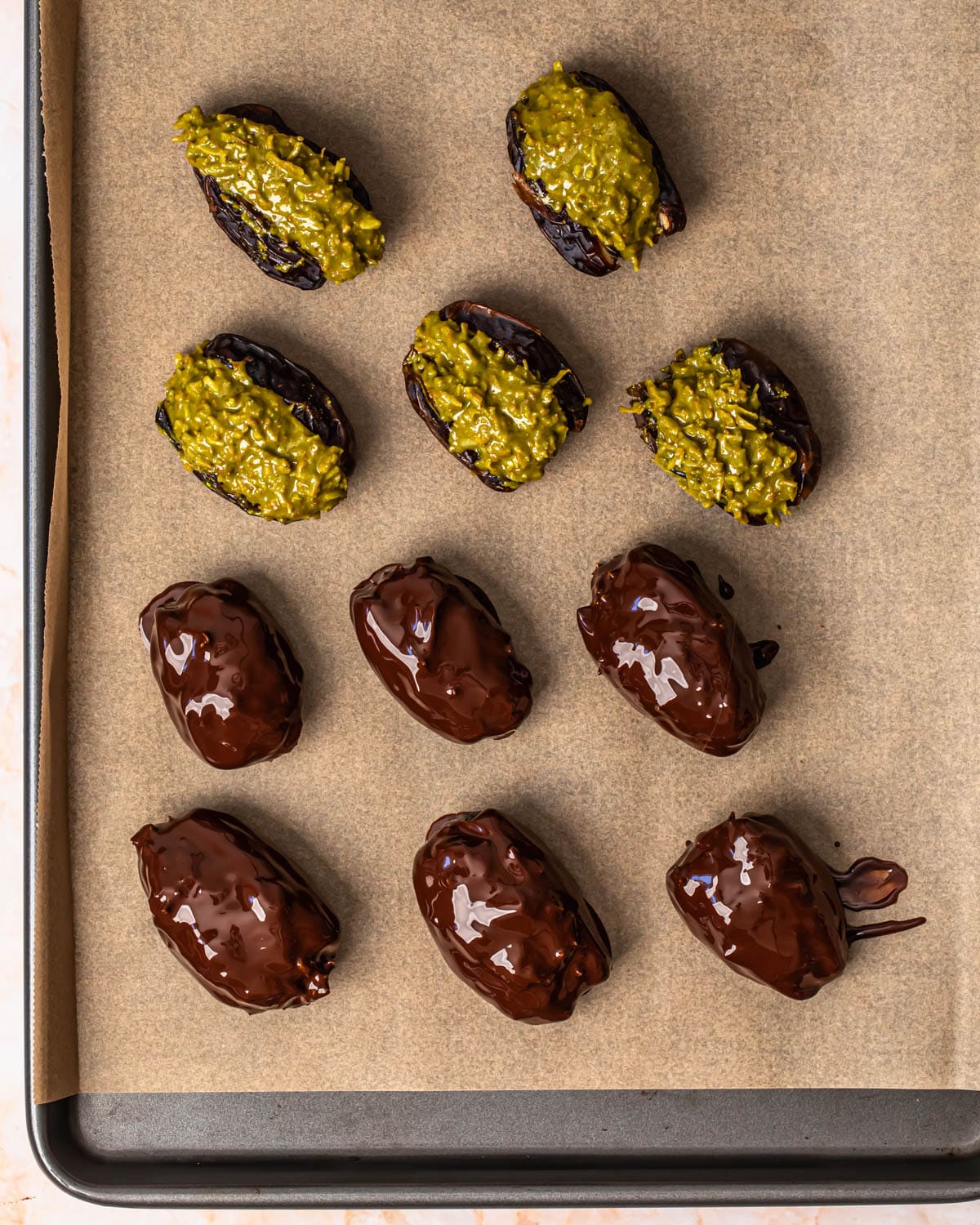 Dubai Chocolate Dates - Our Nourishing Table