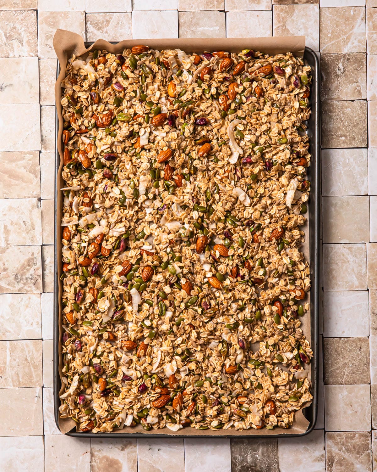 One Bowl Olive Oil Granola - Our Nourishing Table