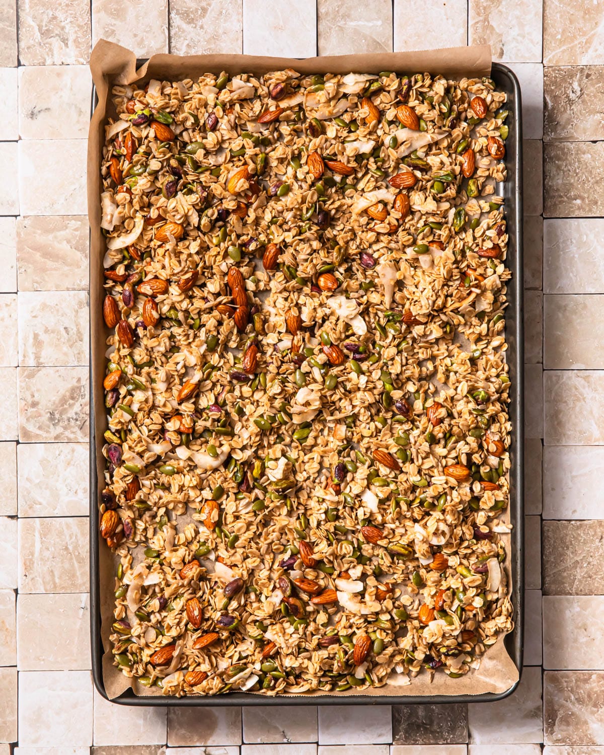 One Bowl Olive Oil Granola - Our Nourishing Table