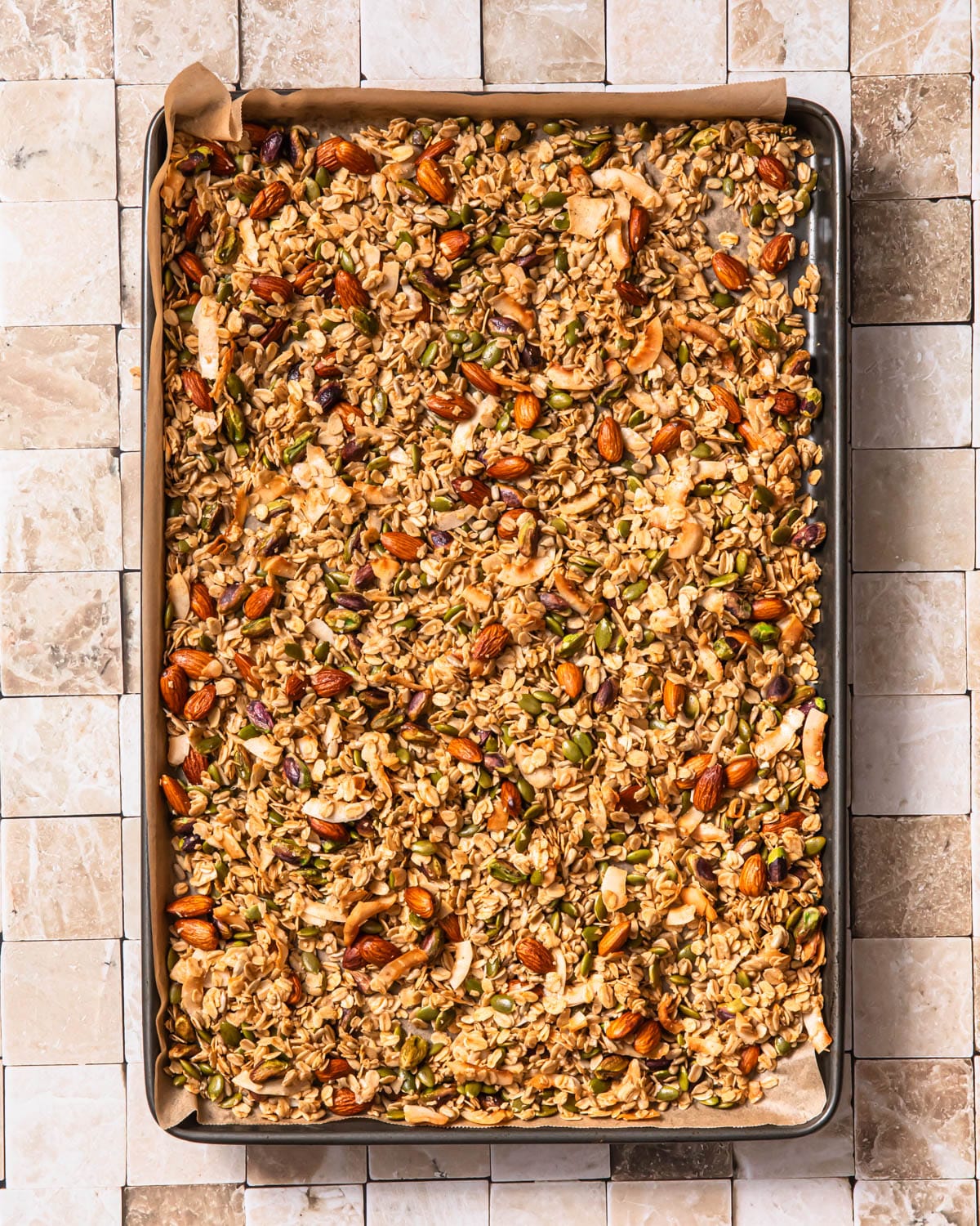 One Bowl Olive Oil Granola - Our Nourishing Table
