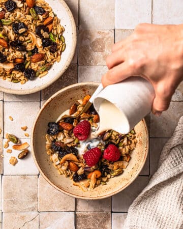 One Bowl Olive Oil Granola - Our Nourishing Table