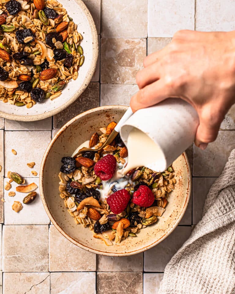 One Bowl Olive Oil Granola - Our Nourishing Table