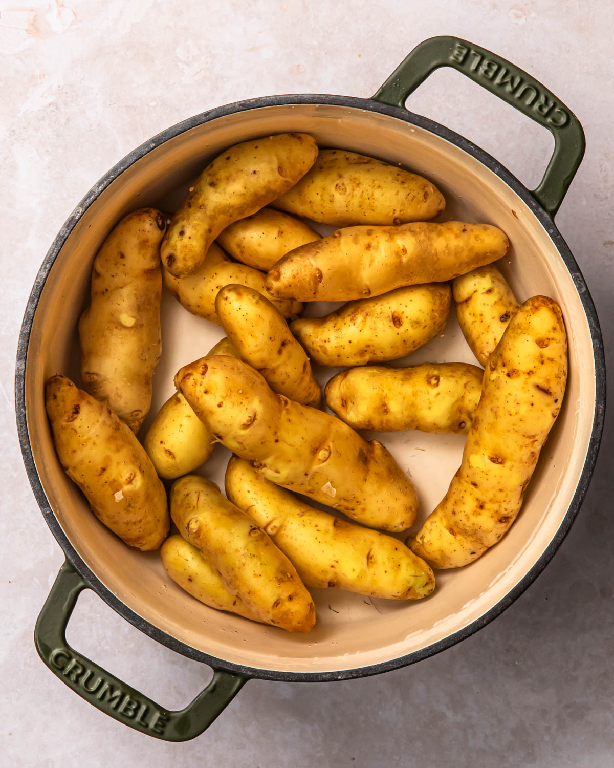 Crispy Smashed Fingerling Potatoes - Our Nourishing Table