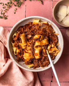 Slow Cooker Short Rib Ragu - Our Nourishing Table