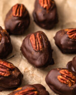 Pecan Pie Stuffed Dates - Our Nourishing Table